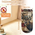 BaHomeck Pot Handle Holder Covers 4Pcs, Vintage Quilt With Elk Pattern ...