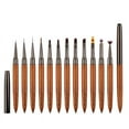 Sandalwood pole nail pen special nail set pen 12 phototherapy pen halo ...