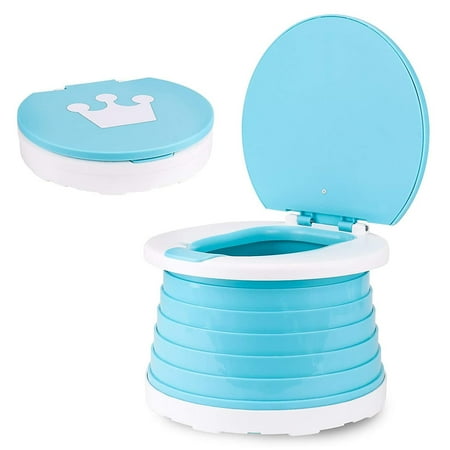 Travel Potty 2-en-1 Potty Trainer Siège pliable Toilettes pour enfants ...