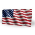 Yehwow American Flag Patriotic Metal Car Plate Aluminum License Plate ...