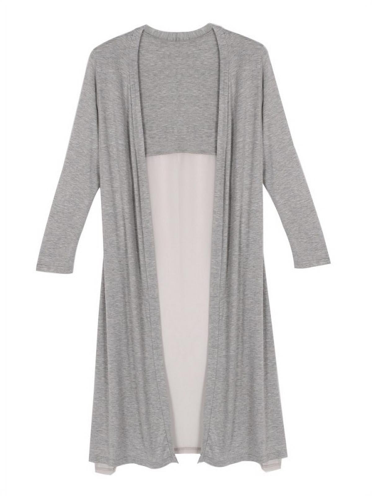 Vintage Maxi Cardigan Ankle Length Sweater Coat, Women Knitted Long ...