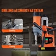 Magnetic Drill Press 1300W, 1.6” Portable Mag Drill, 810 RPM Heavy Duty ...