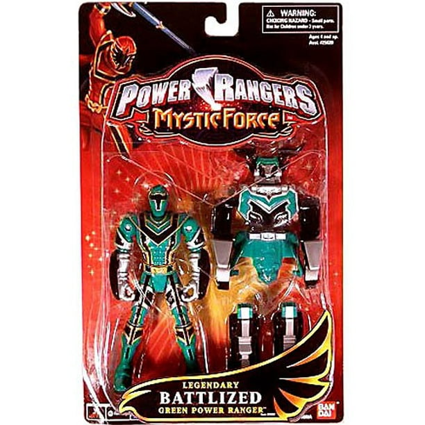 Power Rangers Mystic Force Legendary Battlized Green Power Ranger ...