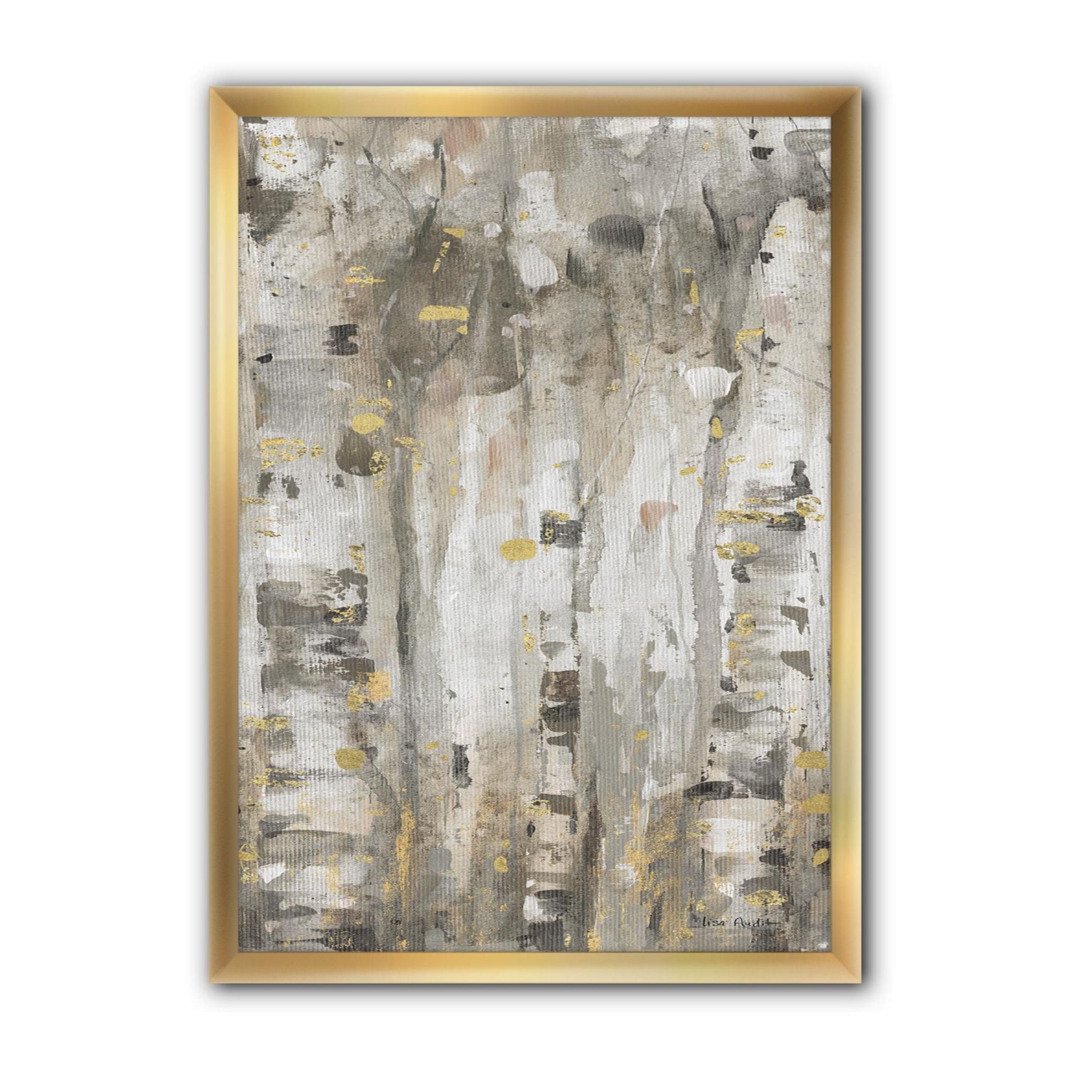 Click here for Designart The Modern Grey Forest Ii Framed Wall Ar... prices