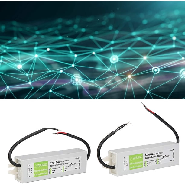 LED Driver Power Supply, 10W Professional Waterproof Switching Power ...
