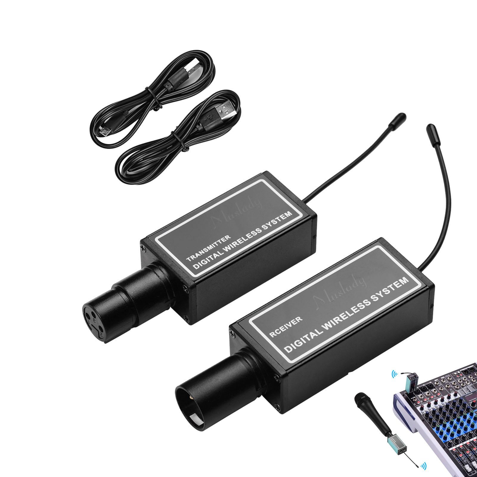 Microphone System with Receivers and Emitter Digital Professional XLR ...