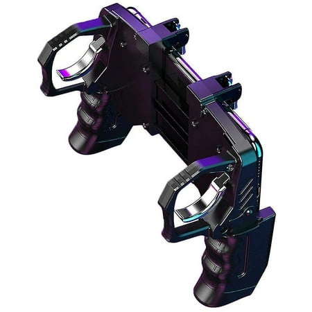3-in-1 Mobile Game Controller, Four Finger Trigger For Pubg Gaming ...