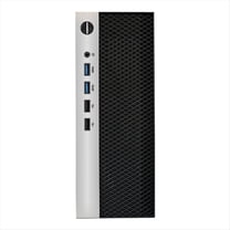 Mini ITX Computer Case HTPC Chassis with 4XUSB Support 1U PSU ...
