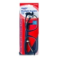 Equate Unisex Pike Bluelight Rectangular Reading Glasses With Case Dark Grey Blue 300