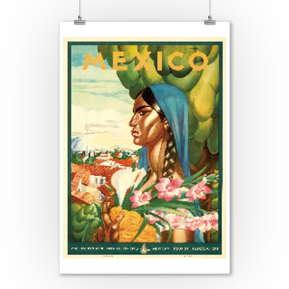 Vintage Mexican Art Prints
