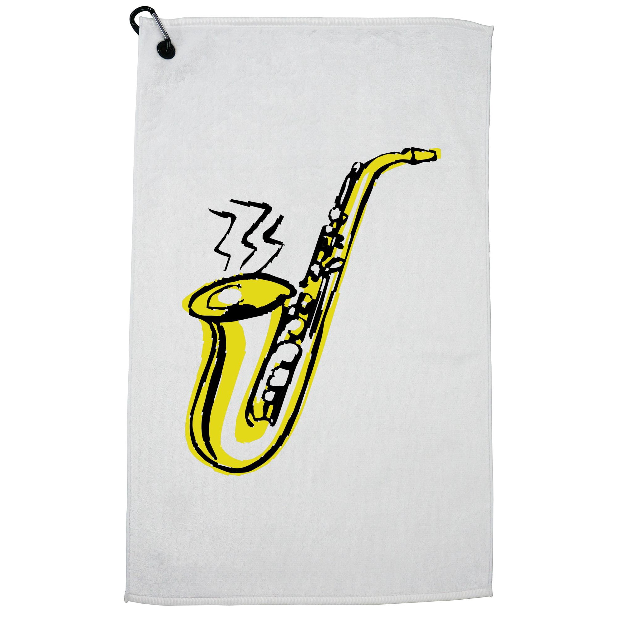 Saxophone Stencil