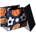 Lush Decor Sports Fabric Covered Collapsible Box Multi 3-Piece Set ...