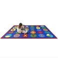 Alpha-Dots 7'8" x 10'9" area rug in color Multi - Walmart.com