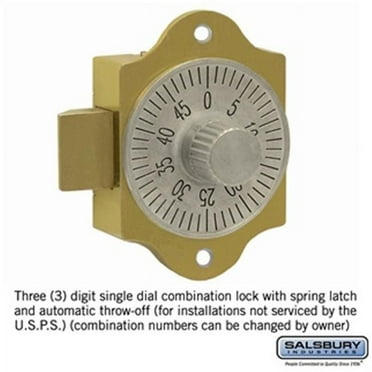 Salsbury Industries Master Commercial Lock,Letter Box,2 Keys 2246 ...