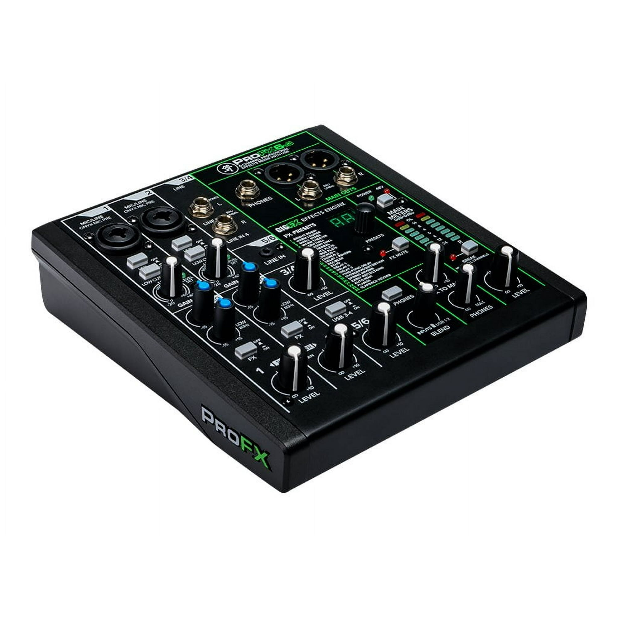 Click here for Mackie Profx6v3 6 Channel Mixer W/ Effects And Usb prices