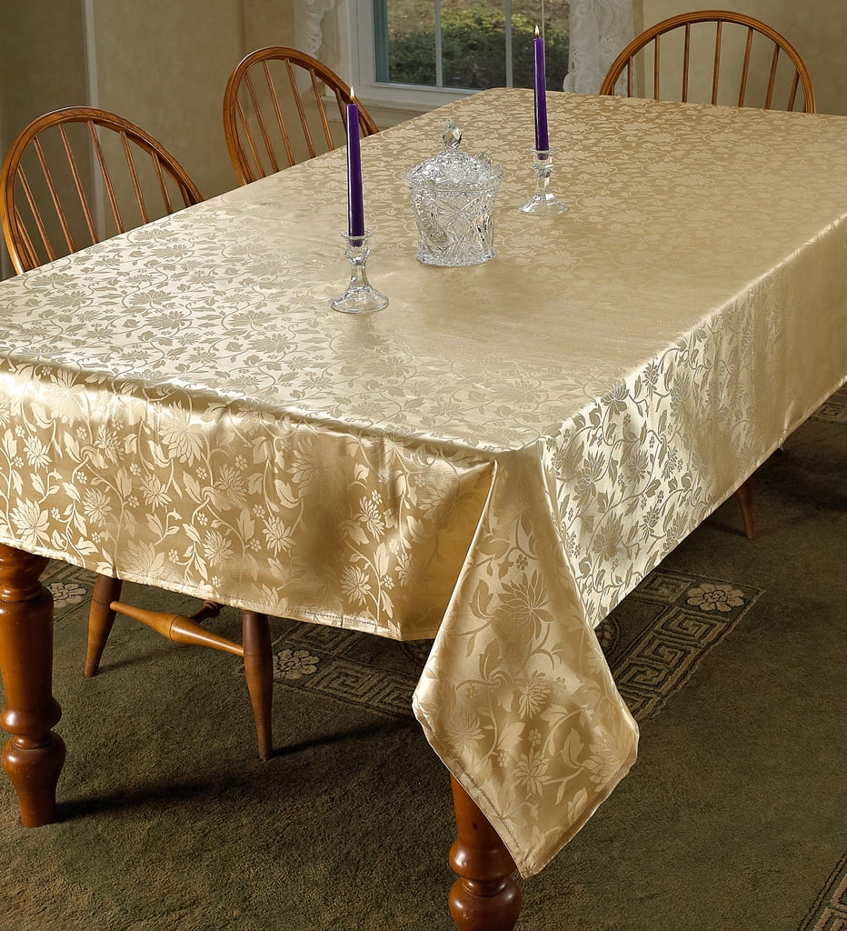 European Floral Design Tablecloth - Walmart.com