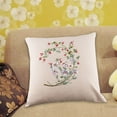 Embroidery Pillowcase Beginner DIY Handy Sewing Stamped Pillow Cover ...