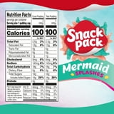 Snack Pack Mermaid Splashes Pudding Cups, 3.25 oz, 6 Pack - Walmart.com