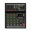 -A4 Professional Portable Digital Dj Console with USB Mixer Border Live ...