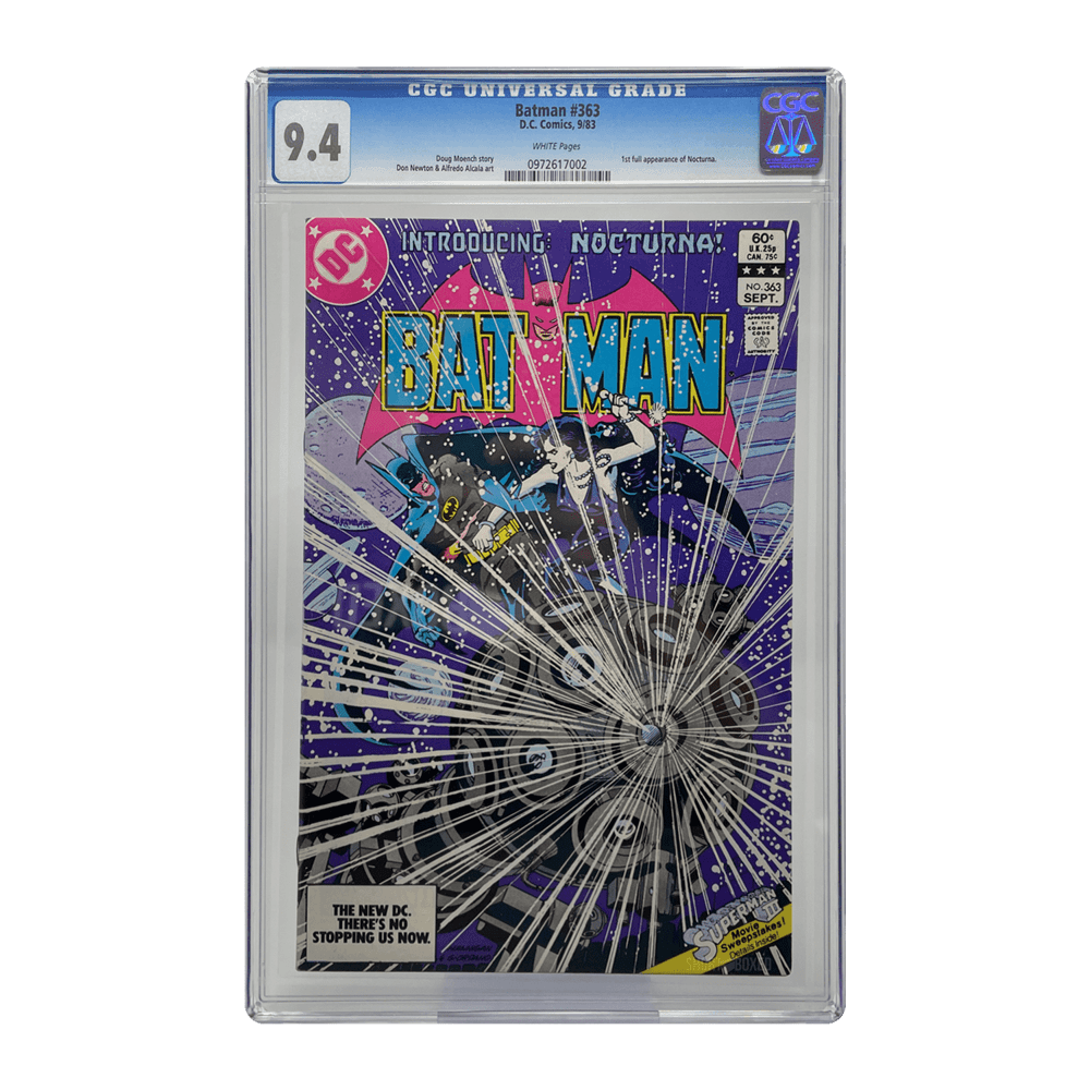 Batman #363 - CGC 9.4 Comic Book - Walmart.com