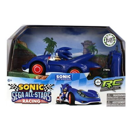 NKOK Sonic & Sega All-Stars Racing - Full Function Sonic Car With ...