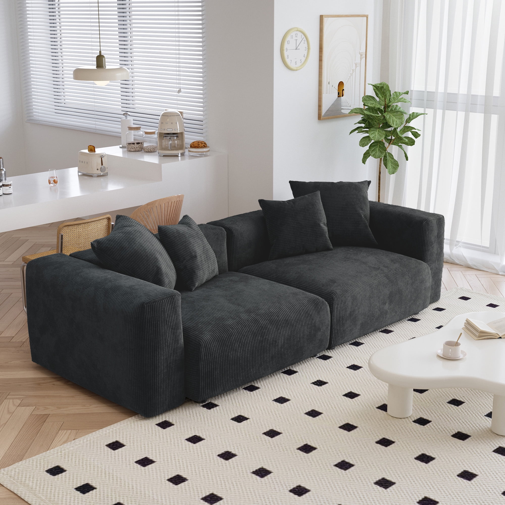 Click here for Bokifol 102Modular Sectional Sofa comfy Cloud Couc... prices