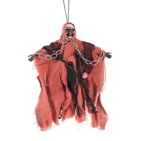Halloween Flying Ghost Scary Creepy Hanging Sounding Floating Skeleton ...
