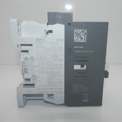 ABB 50A 24V 3 Pole Contactor AF30-30-00-11 - Walmart.com