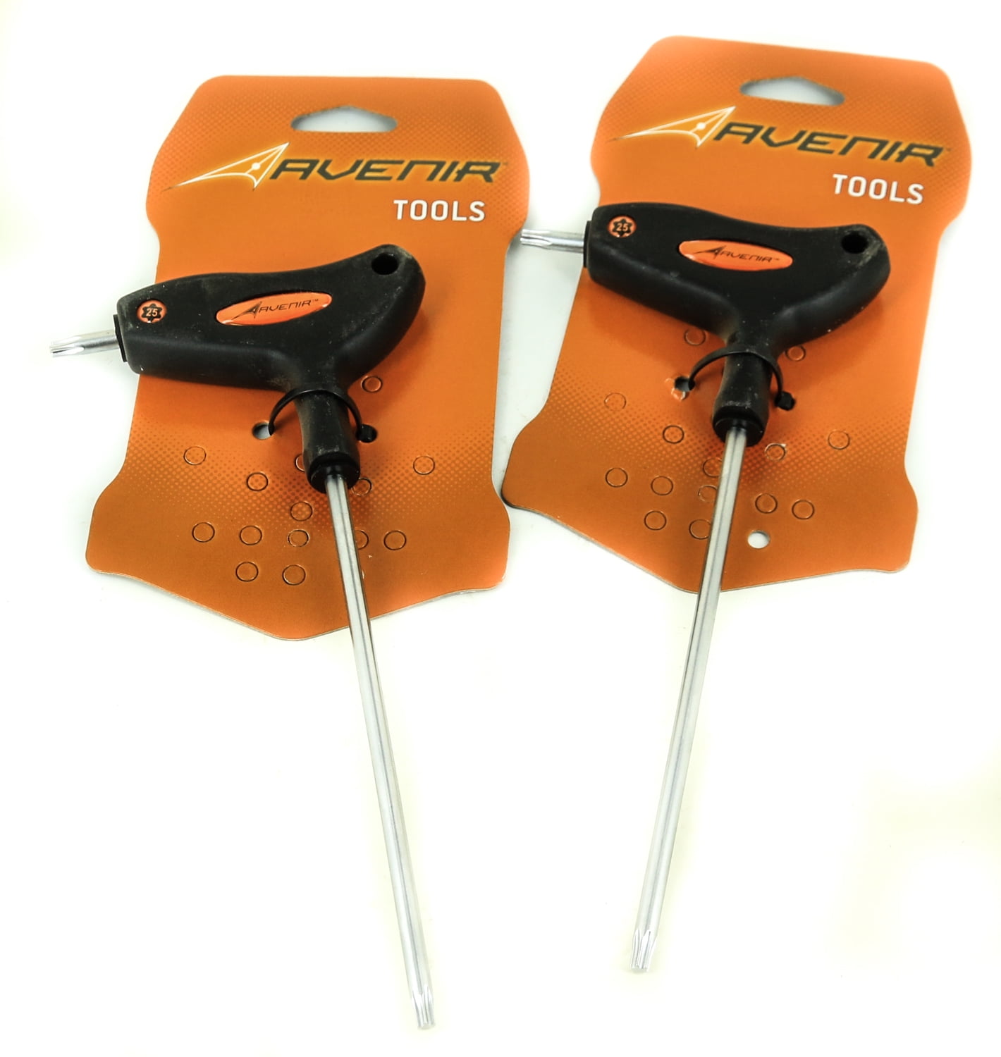 2 Quantity Avenir T-25 Torx "Star" Wrenches Long Handled Bike Tools NEW ...