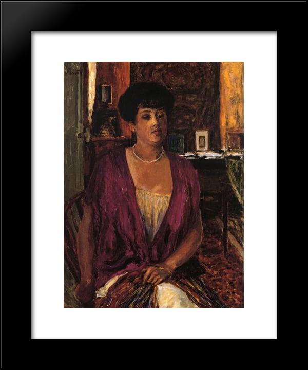 Madame Claude Anet 20x24 Framed Art Print by Bonnard, Pierre - Walmart.com
