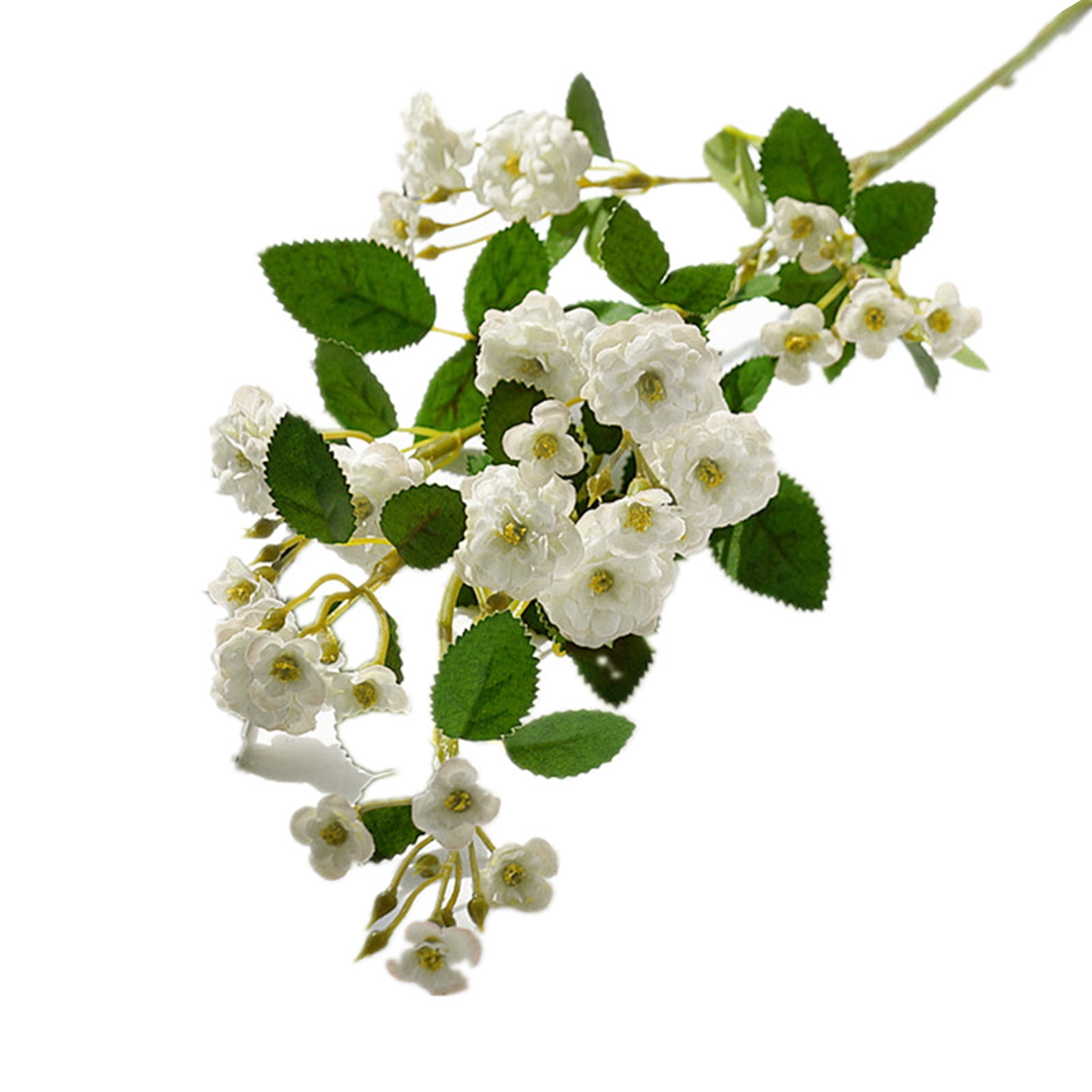 Artificial Rose Long Stem Artificial Flowers Rustic Fall Decor Silk ...