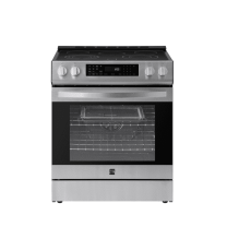 Midea 30-In Kitchen Slide-In Electric Range with Wi-Fi, Fan Convection ...