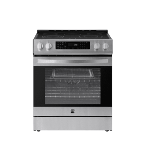Midea 30-In Kitchen Slide-In Electric Range with Wi-Fi, Fan Convection ...