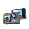 5K Action Camera 4K60FPS Dual IPS Touch LCD WiFi 170° 30M Waterproof 5X ...