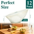 12pack Gold Serving Bowls，20oz Disposable Angled Plastic Candy Bowl ...