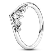 PANDORA Polished & Pave Bead Open Ring Size 7 - 188316CZ-54 - Walmart.com