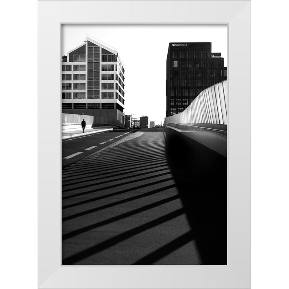 Petit, Yannick 23x32 White Modern Wood Framed Museum Art Print Titled ...