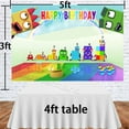 Numberblocks Backdrop Taspestry Wall Decor Banner Party Supplies Post ...