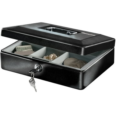 Sparco All-Steel Cash Box with Latch Lock - Walmart.com