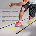 Yes4All Speed and Agility Training Ladder with Carry Bag - 8 Rung ...