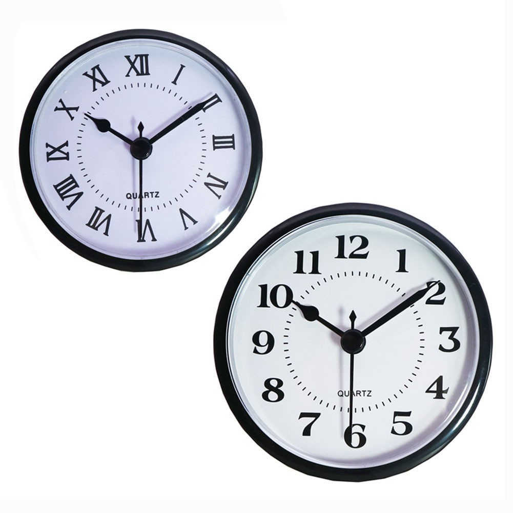 3 1 2 Inch 90 Mm Quartz Clock Fit up Insert With Roman Numeral Quartz 3 1 2 Inch 90 Mm Quartz Clock Fit up Insert With Roman Numeral Quartz
