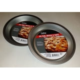 Two 9 inch Heavyweight Steel Pie Pans, Non-Stick, Even Heating for ...