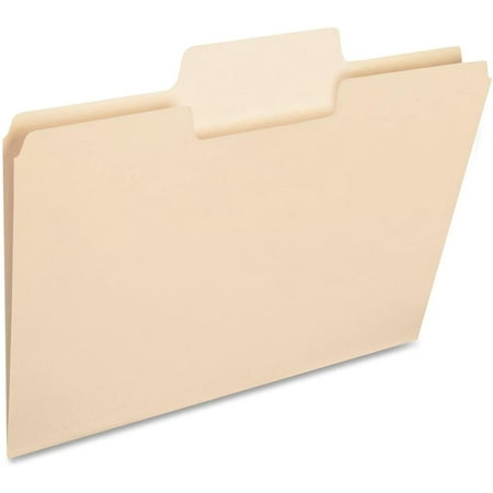 Smead SuperTab Heavyweight File Folder, 14 Point, Letter Size, 1/3 Cut ...