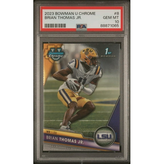Graded 2023 Topps Bowman U Now Marvin Harrison Jr #3 Rookie RC Football ...