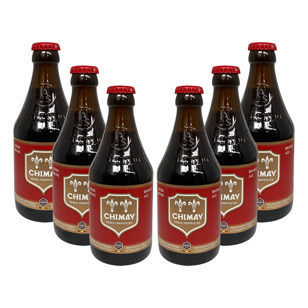 Six Pack Cerveza Chimay Red Brown Ale 330 ml Chimay Dubbel | Walmart en ...