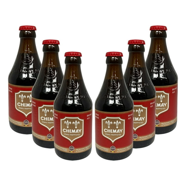 Six Pack Cerveza Chimay Red Brown Ale 330 ml Chimay Dubbel | Walmart en ...