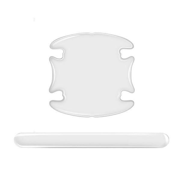 relayinert 8 Pieces Car Door Handle Sticker Scratch Strip Decal ...