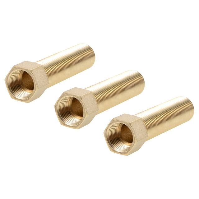 Brass Threaded Pipe Fitting G1/2 Male x G1/2 Female Hex Bushing Adapter ...