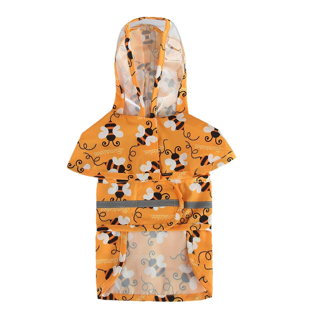 Dog Raincoat Hooded Slicker Poncho for Small to X-Large Dogs and ...