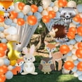 Animal Birthday Party Decorations, Woodland Happy Birthday Banner ...